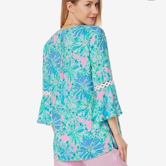 Lilly Pulitzer | Tops | Lilly Pulitzer Hollie Tunic Soleil Pink Good ...